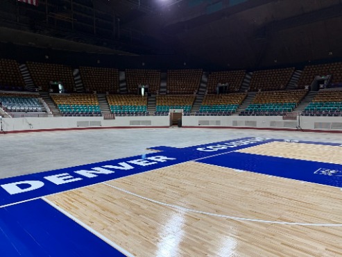 CHSAA Unveils New Floor for Denver Coliseum - Colorado High School ...